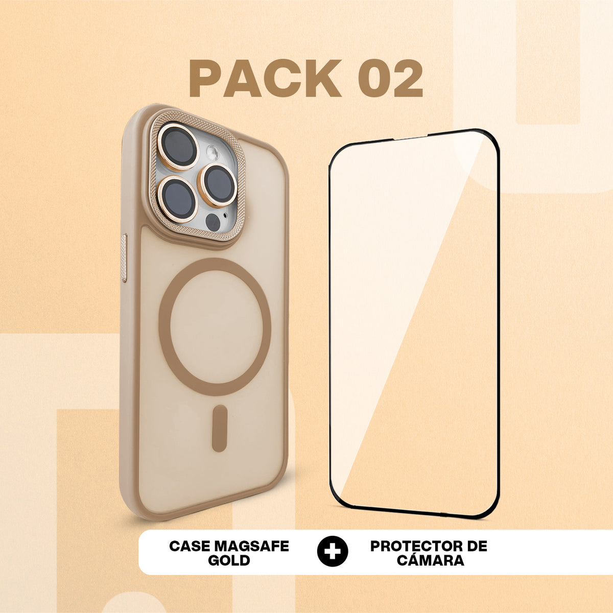 Case MagSafe Gold– matteotec